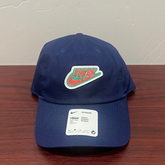 Nike | Accessories | Nike X Giannis Antetokounpo Heritage86 Freak Hat ...